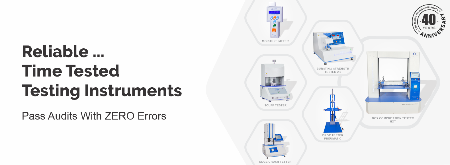 Paper & Packaging testing instruments manufacturer in India